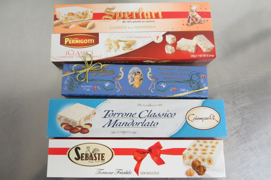 Prova d'assaggio: torroni del supermercato 2013