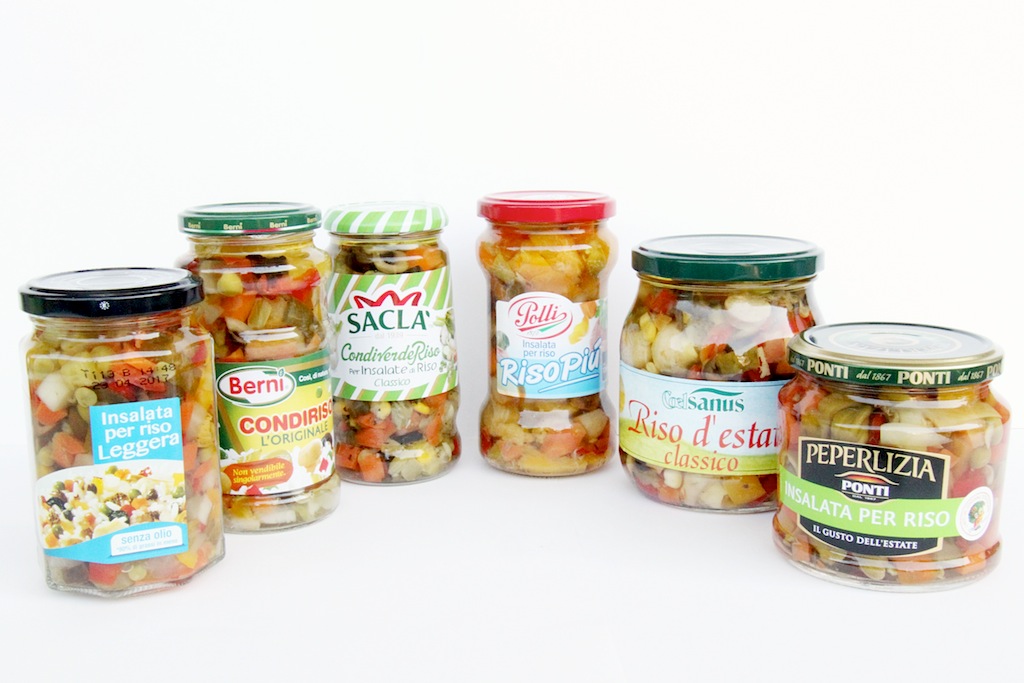 Condimenti insalata di riso: Prova d'assaggio