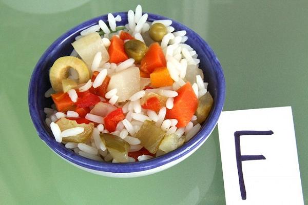 Condimenti insalata di riso: Prova d'assaggio