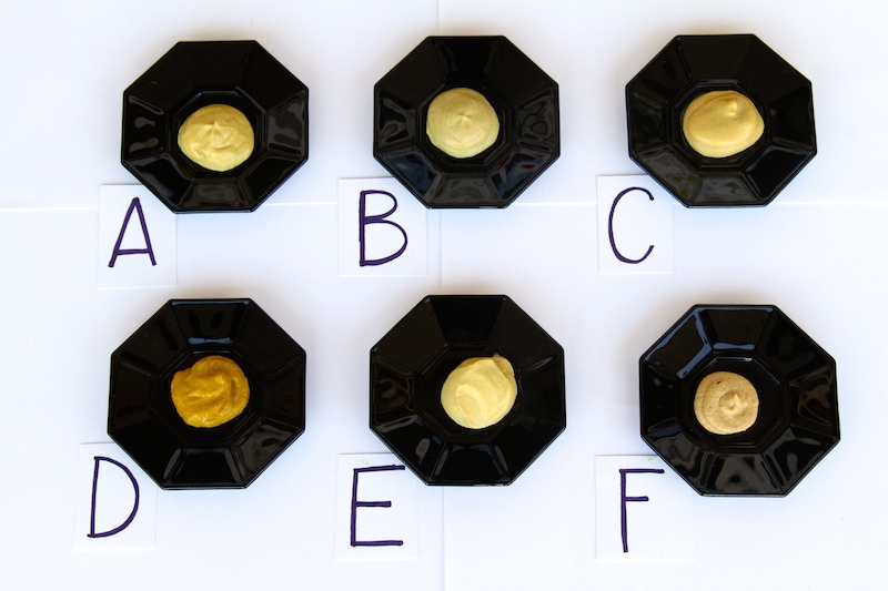 Senape: Prova d'assaggio