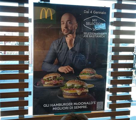 Provati i panini McDonald's di Joe Bastianich