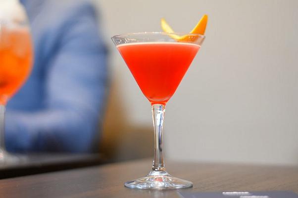 Da Lavazza a Milano aperitivo con Campari