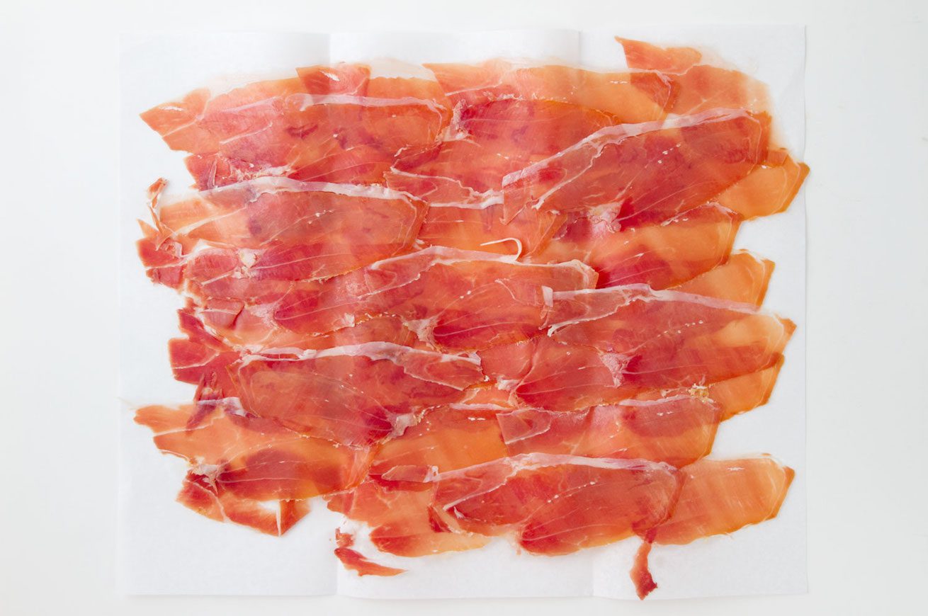 Prosciutto serrano, melone, fichi