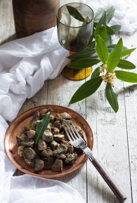 Coratella di agnello, ricetta