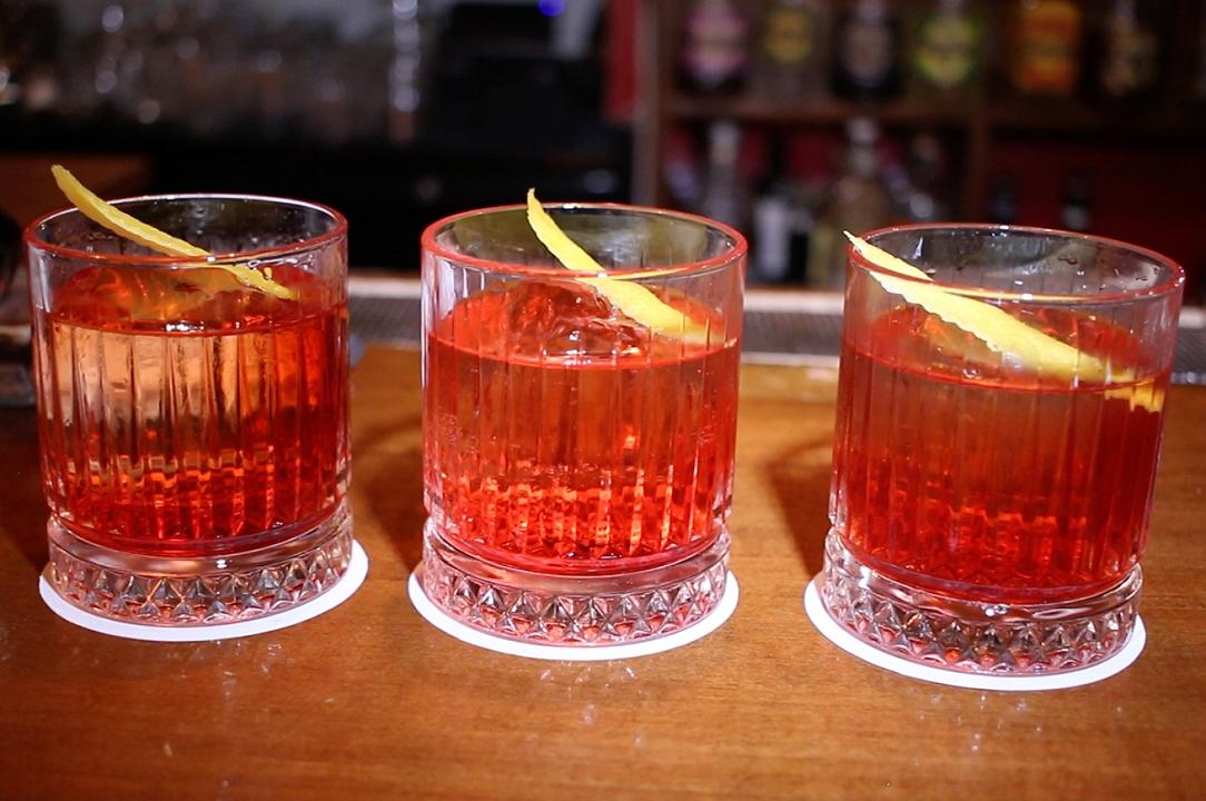 Negroni: 3 cocktail diversi con le ricette del Jerry Thomas di Roma