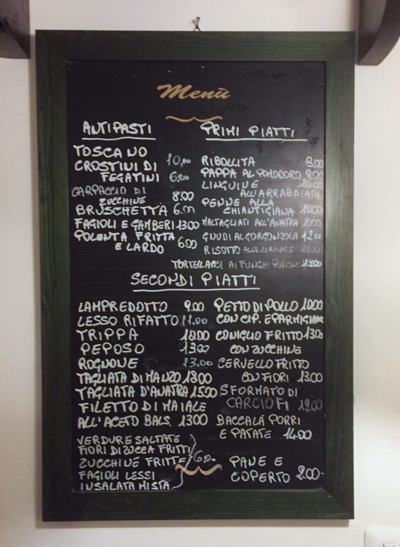 Trattoria Al Tranvai a Firenze: recensione