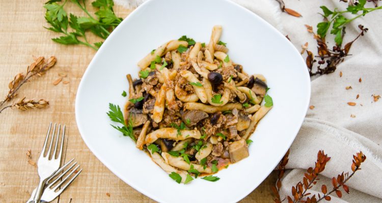 Ricetta - Strozzapreti alla boscaiola