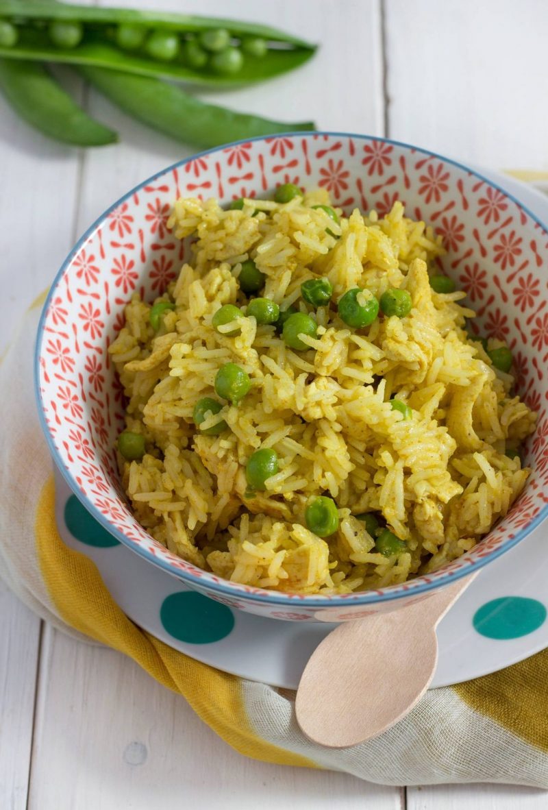 Riso con pollo e piselli - Dissapore