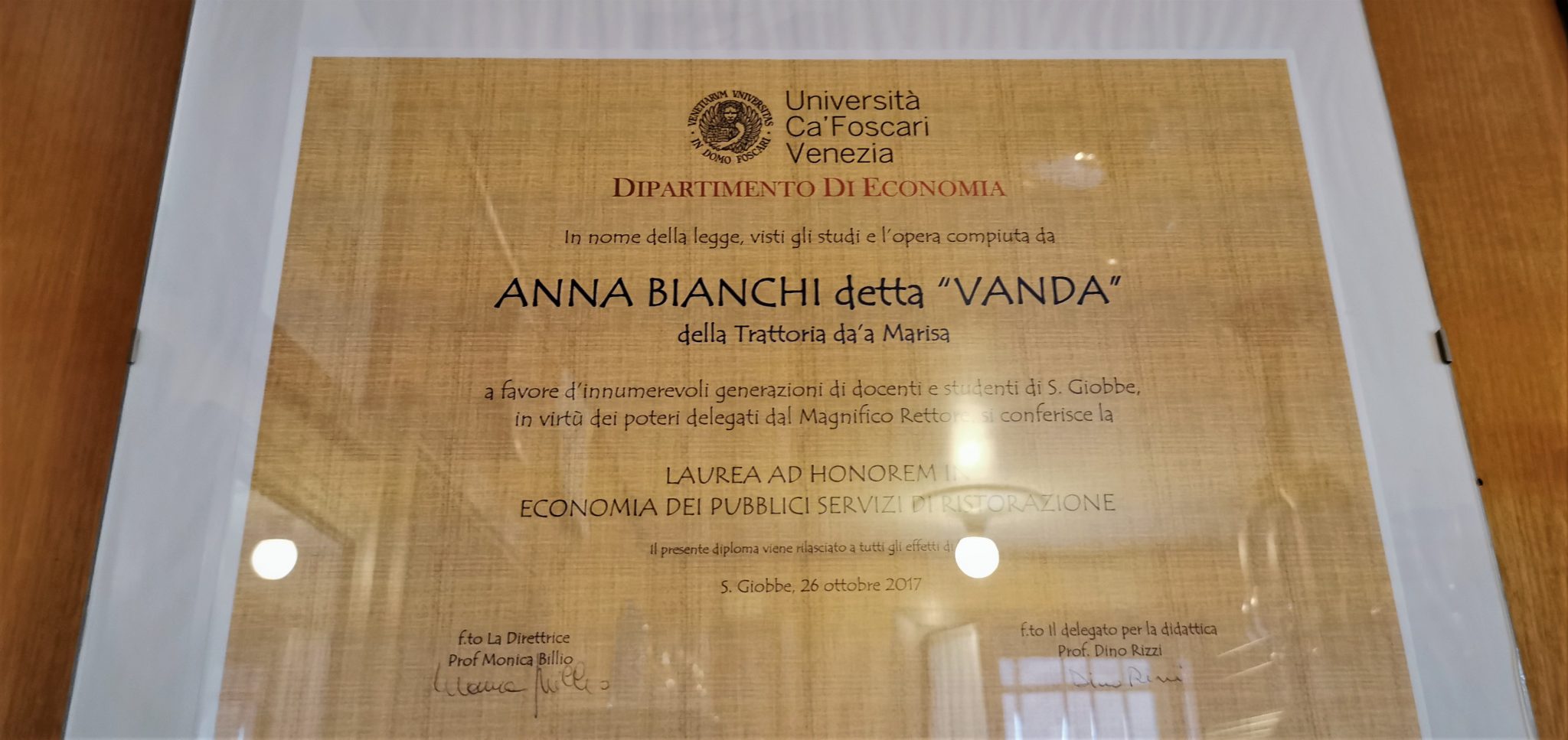 Trattoria da'a Marisa a Venezia: recensione