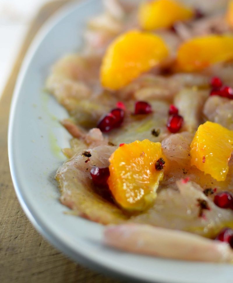 Carpaccio di branzino marinato - Dissapore