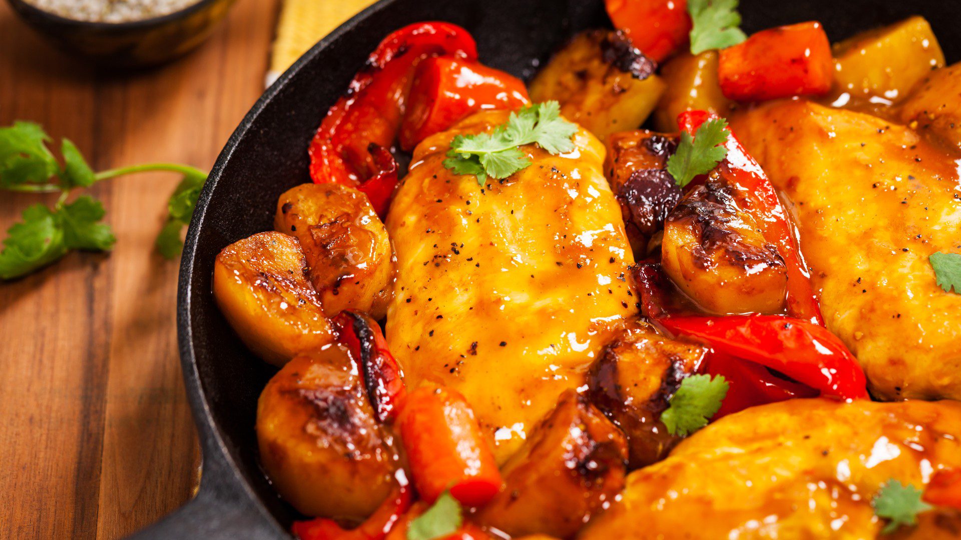 Petto Di Pollo Con Peperoni E Patate Al Forno La Ricetta Per Una