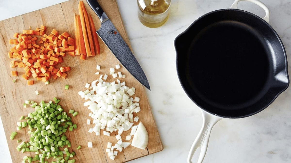 Guida ai tagli delle verdure