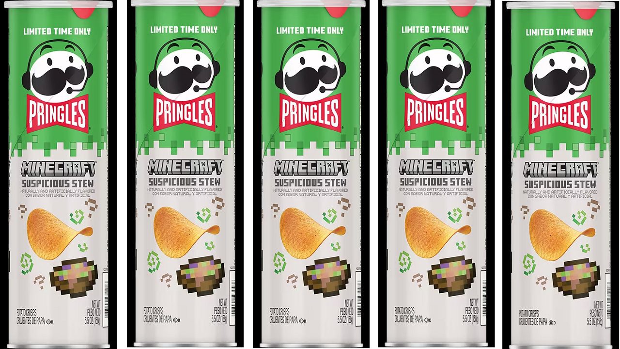 Pringles lancia il nuovo gusto Minecraft: arrivano le patatine ...