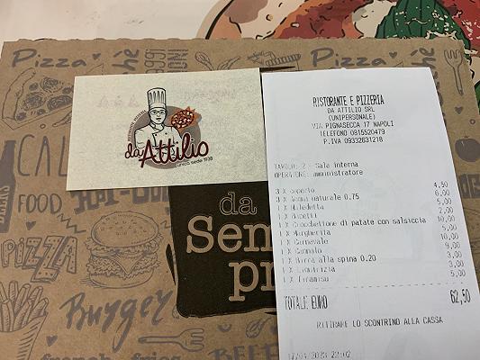 Pizzeria Da Attilio a Napoli, recensione: Attilio Bachetti e il ...