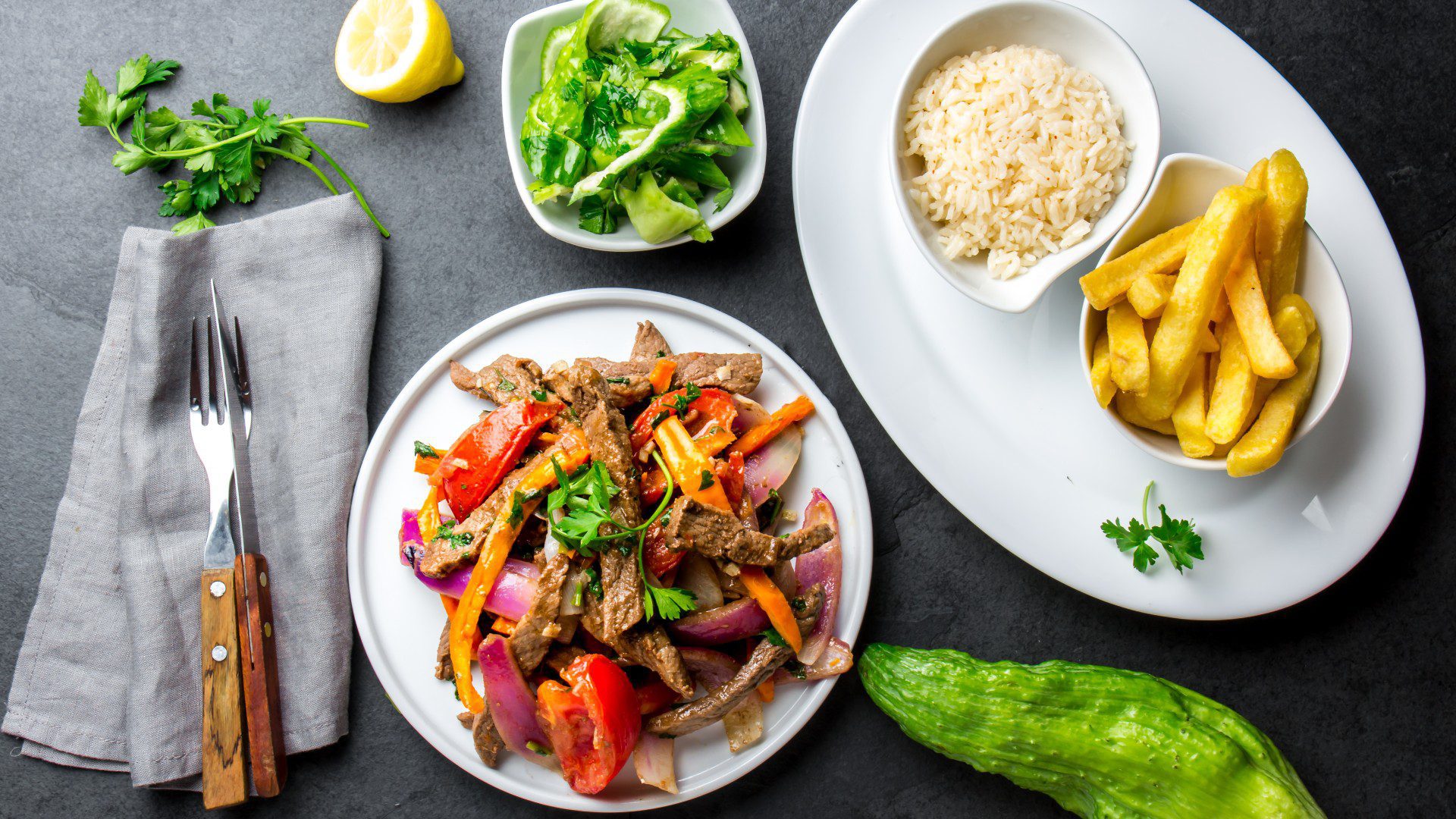 Lomo saltado, la ricetta del filetto di manzo alla peruviana