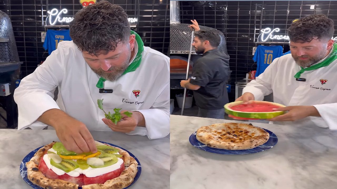 La pizza con anguria di Vincenzo Capuano scatena le (prevedibili) ire ...