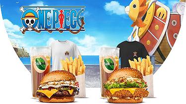 Burger King va all'arrembaggio con il panino ispirato a One Piece