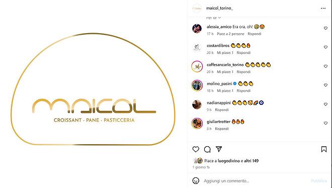 Maicol Vitellozzi apre a Torino "Maicol": inizia la sfida del croissant?