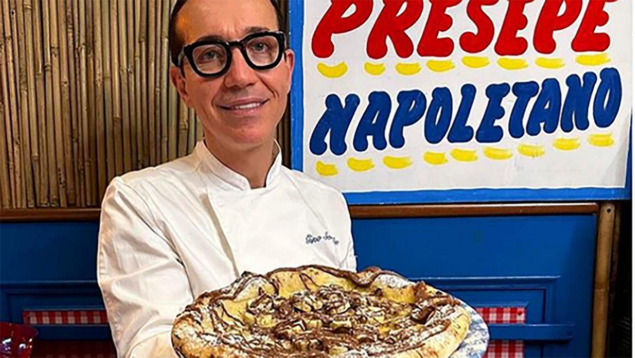 La pizza alla banana di Gino Sorbillo non è un pesce d'aprile