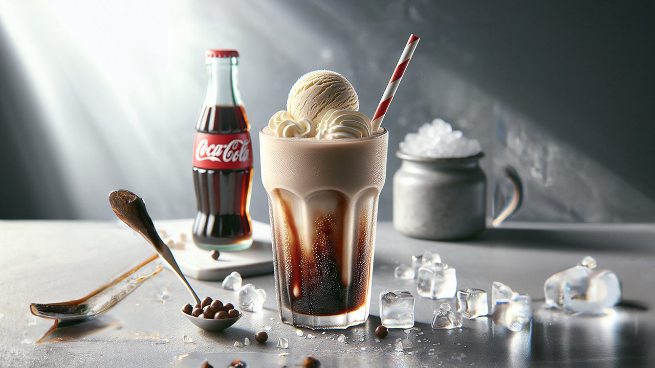 Coca Cola e gelato: com'è il milkshake old fashioned made in USA